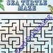 Printable Sea Turtle Maze | Digital Activity for Kids Teachers and ...
