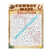 5 Printable Cowboy Western Mazes Puzzle Pack - Digital Activity for ...