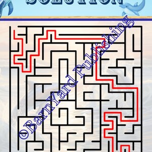 Printable Dolphin Maze | Digital Activity for Kids Teachers and Adults ...