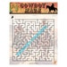 5 Printable Cowboy Western Mazes Puzzle Pack - Digital Activity for ...