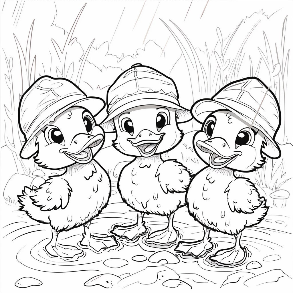 Bold Lines 6 Coloring Pages for Kids | Digital Activity for Kids ...