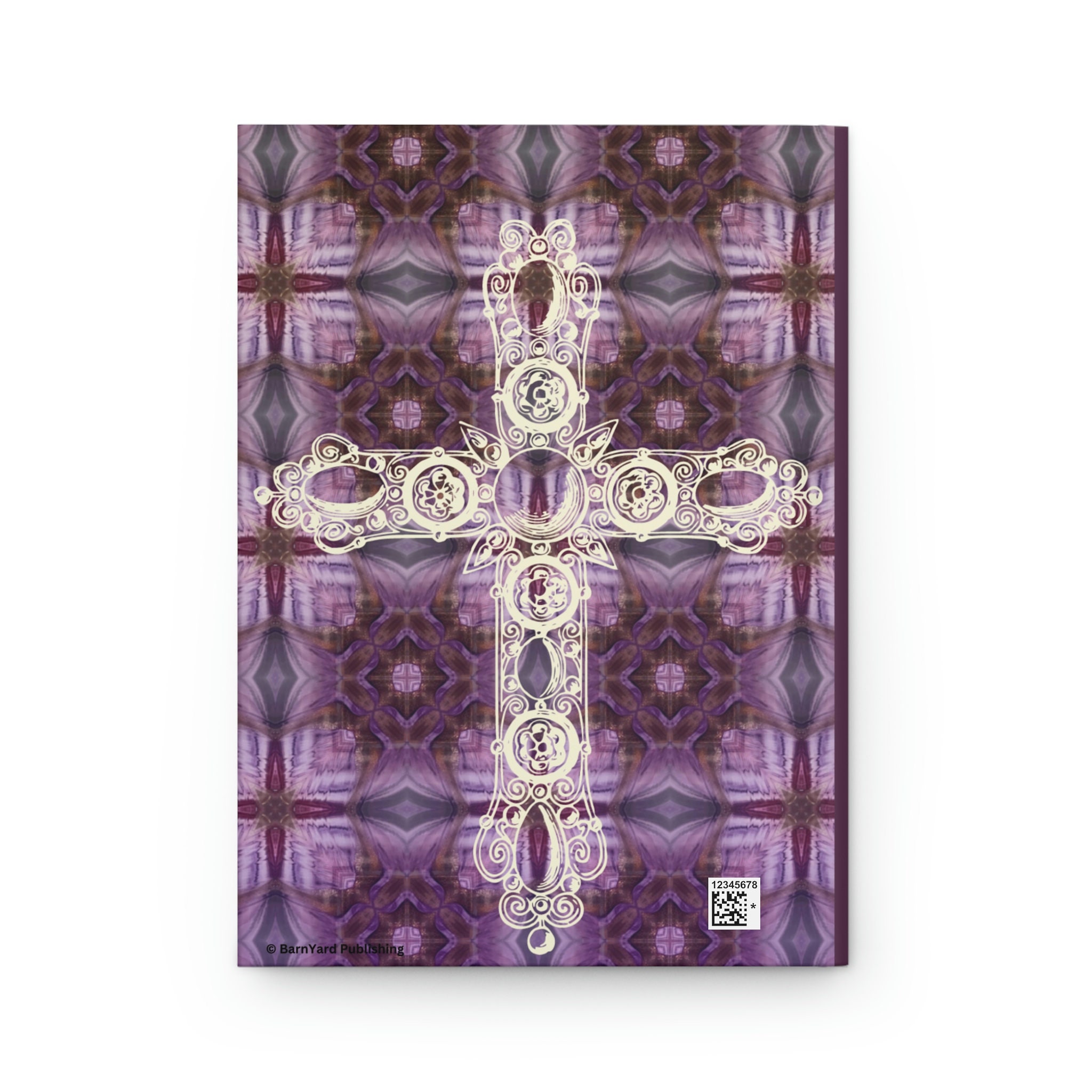 Christian Cross Mosaic Tiles - 150 Page (75 Sheets) Lined Hardback ...