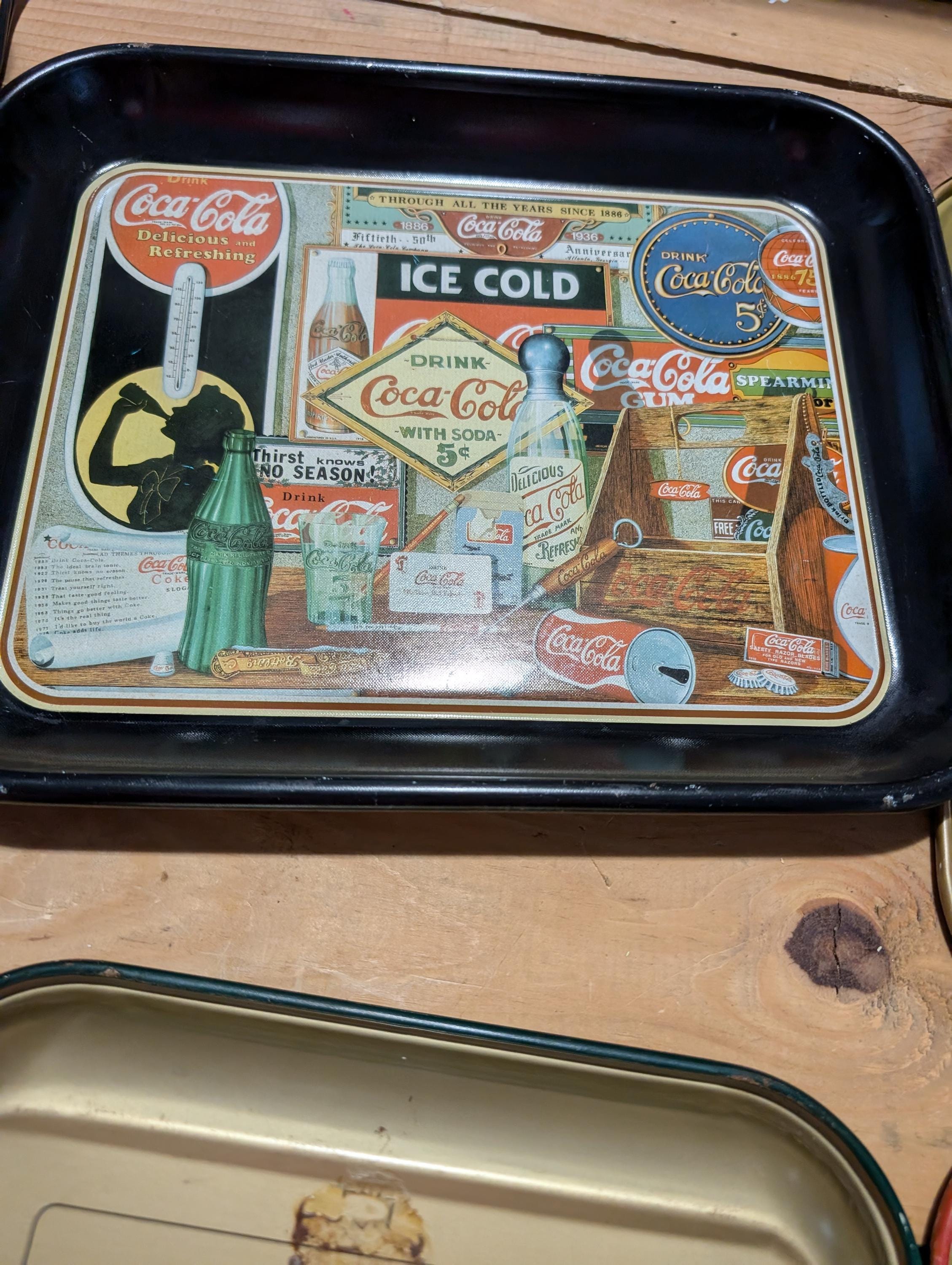 Rectangular Coca-cola Trays - Etsy