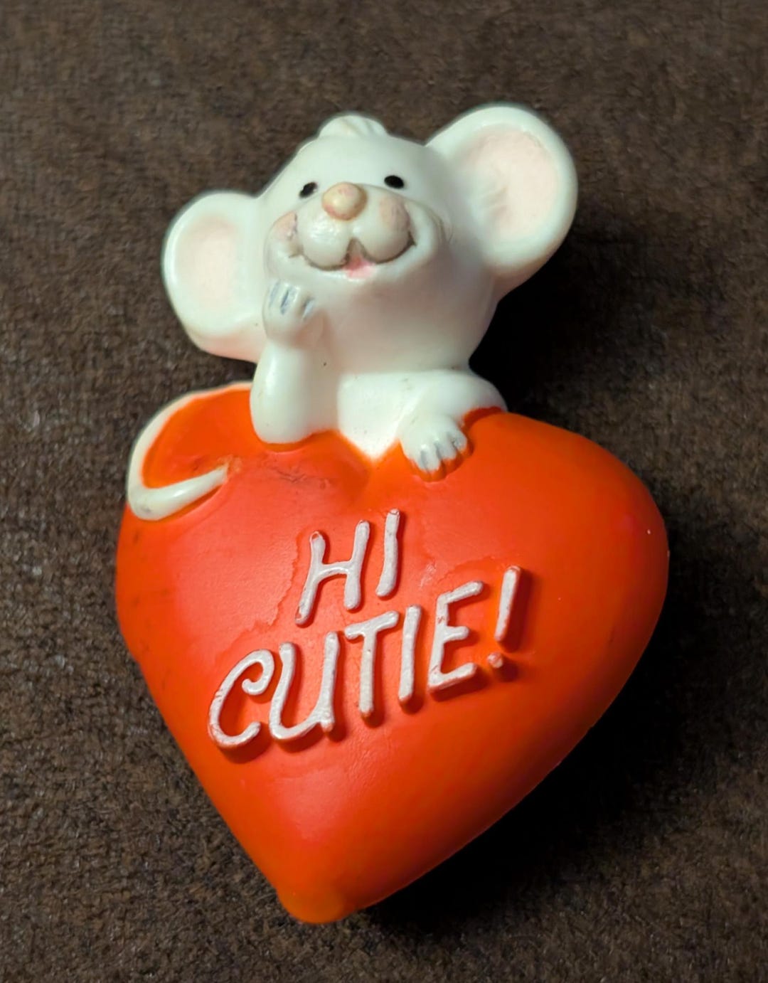 Hallmark Heart With Mouse Pin - Etsy