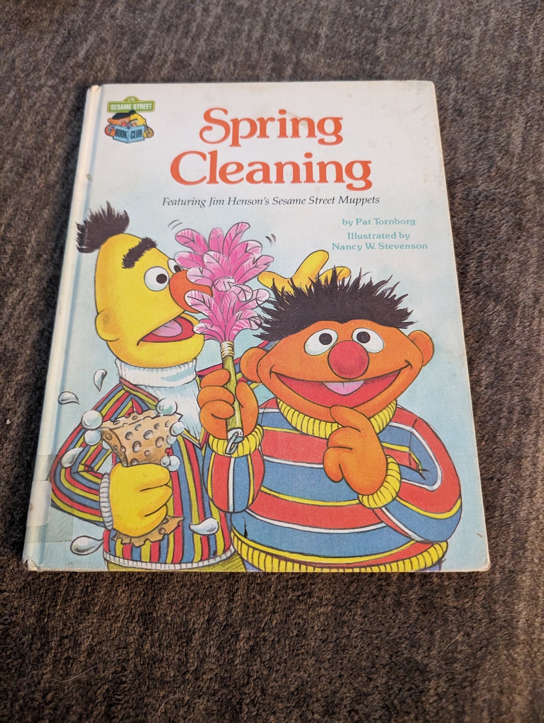 Sesame Street Spring Cleaning Book - Etsy