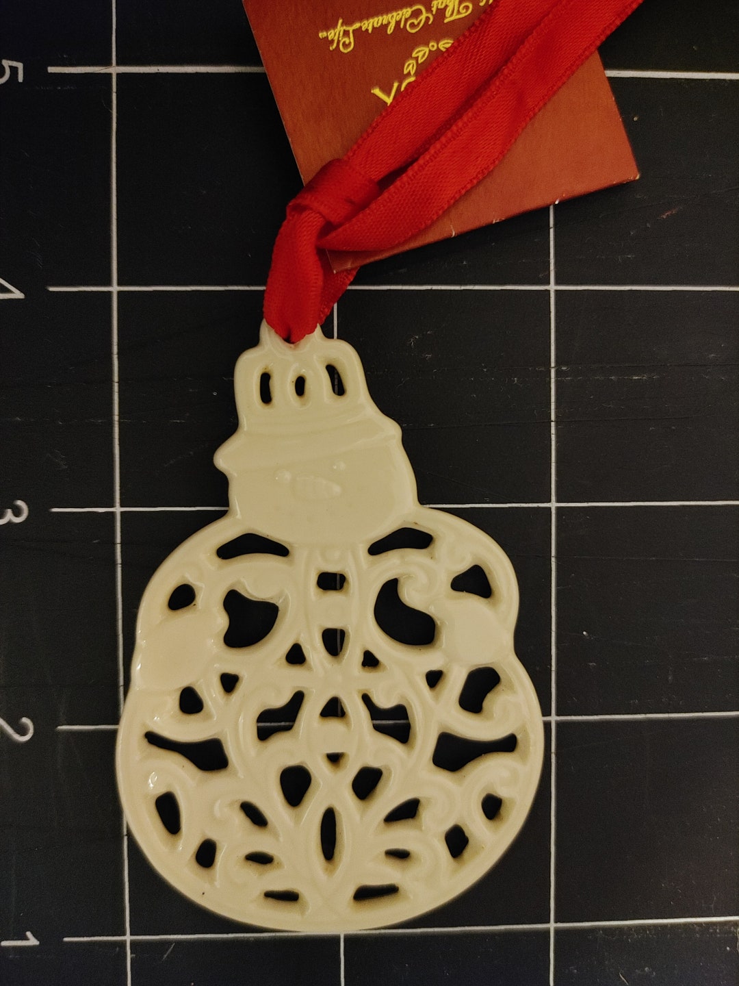 Lenox Snowman Ornament - Etsy