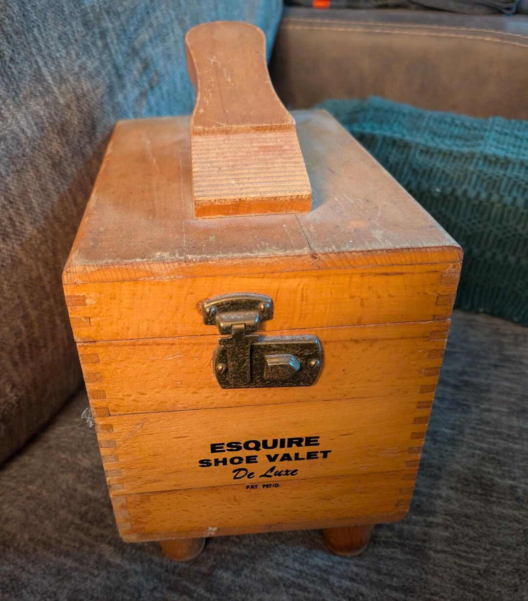 Esquire Shoe Valet Box - Etsy