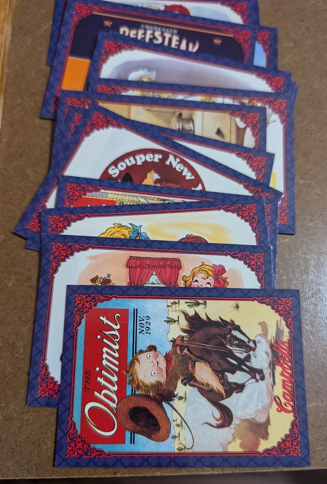 Campbells Kids Collector Cards - Etsy