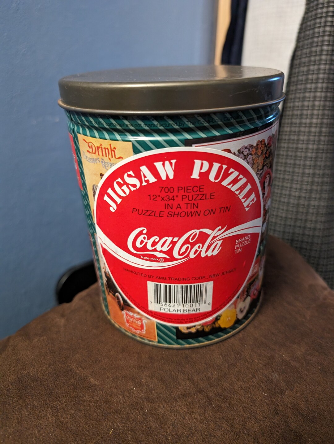 Coca Cola Jigsaw Puzzle in Tin Can - Etsy