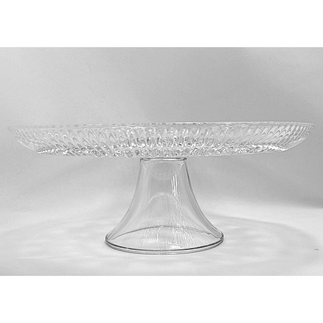 Windsor Clear Cake Stand by Federal Glass C 1972 - Etsy