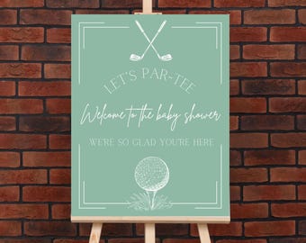 Golf Print Golf Clubs Birthday Party Printable Masters Party ...