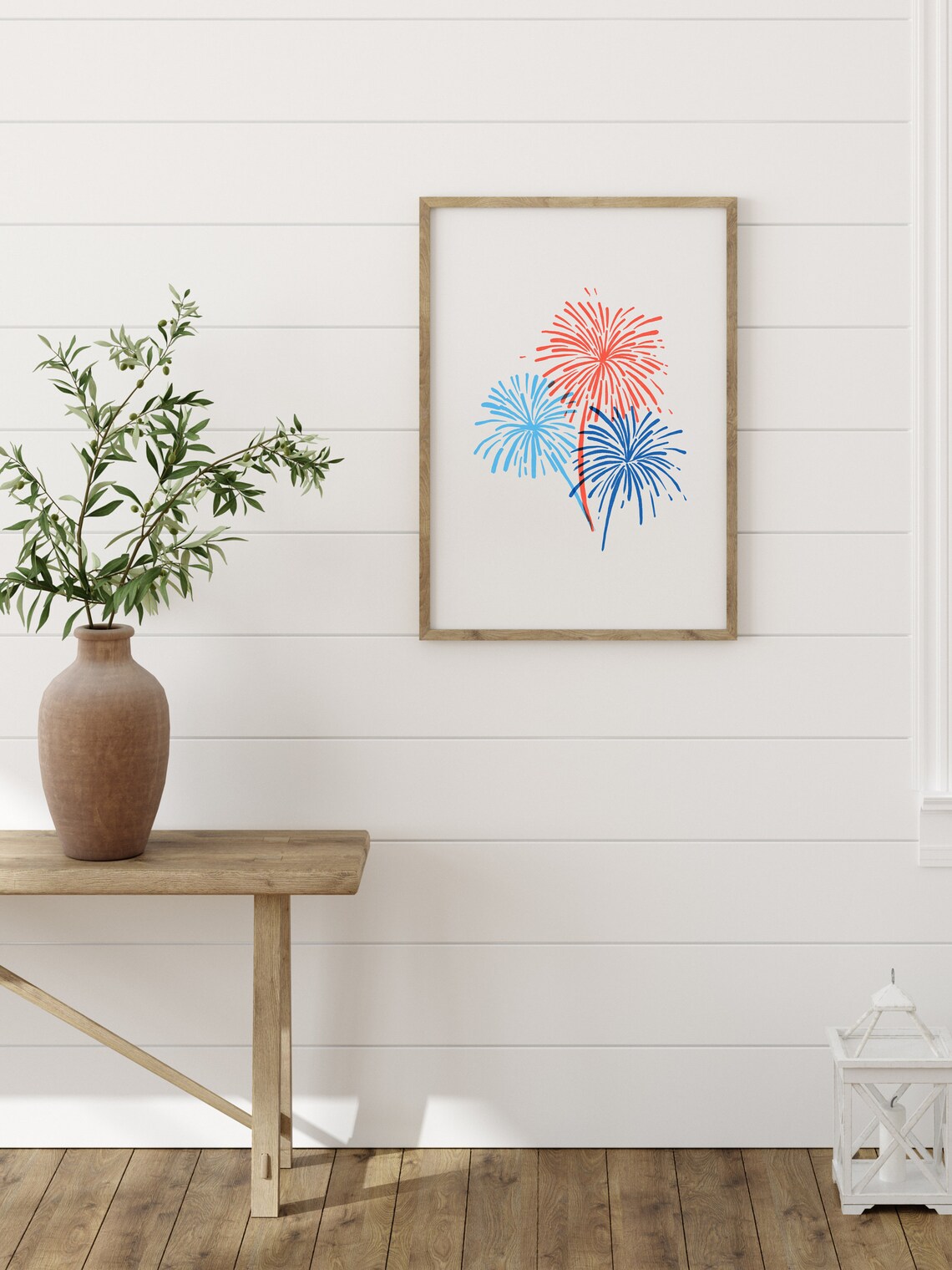 Fireworks 4th of July Printable Fireworks Print USA Fireworks - Etsy