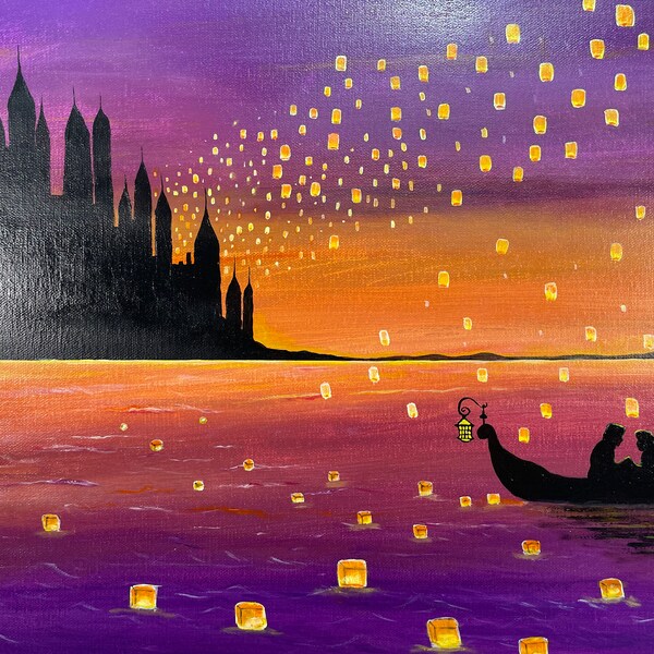 Tangled Movie Lantern Scene - Etsy