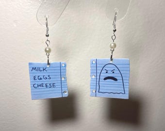 Haunted Shopping List Sticker - Etsy