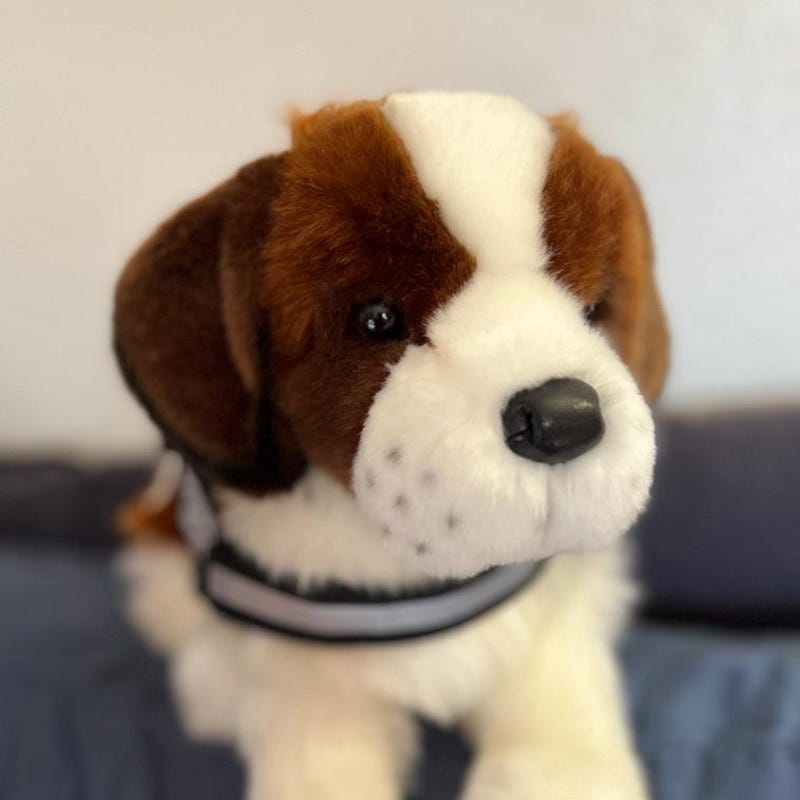 White Douglas Dog - Etsy UK