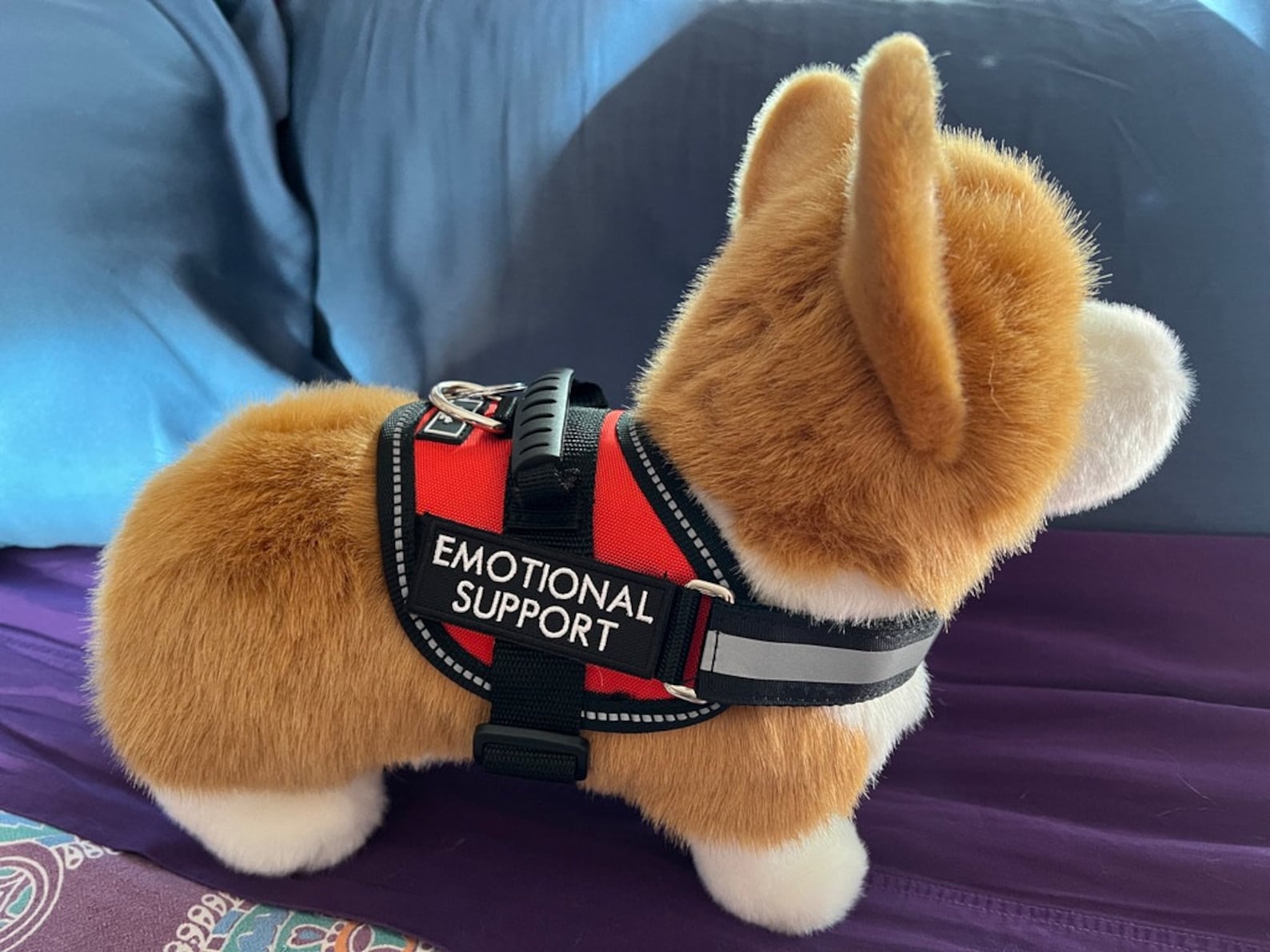 Emotional Support Harness With Handle Stuffed Animal Plush Personalized ...
