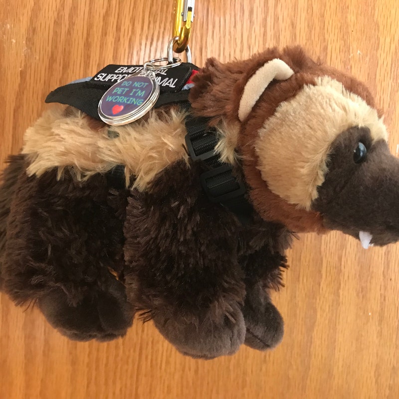 Emotional Support Harness Plush Essa - Etsy