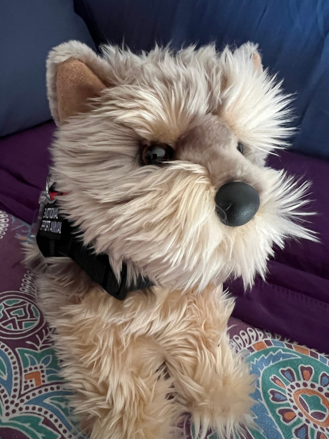 ESSA Yorkshire Terrier Emotional Support Plush Stuffed Animal ...