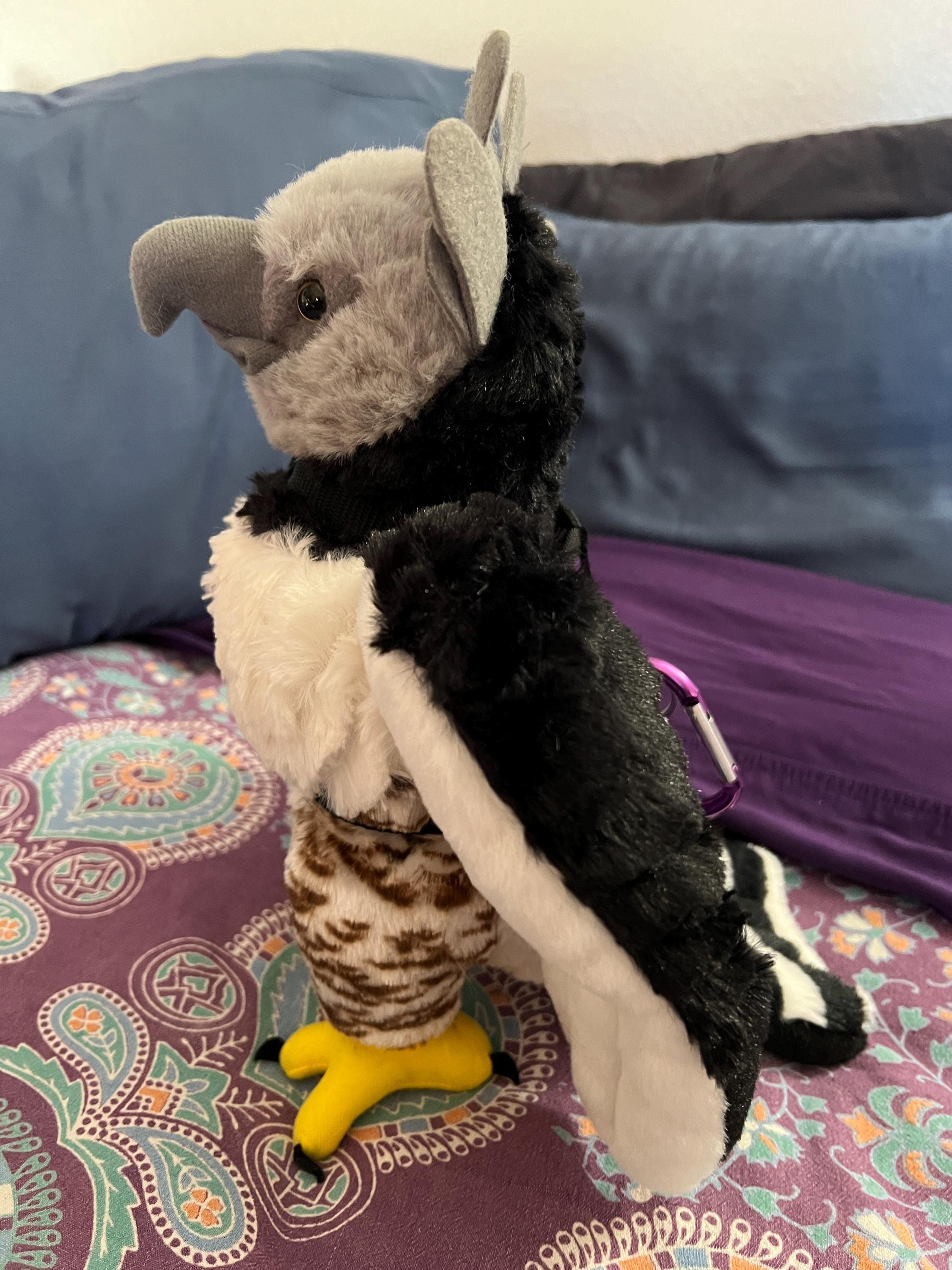 ESSA Harpy Eagle Emotional Support Plush Stuffed Animal Personalized ...