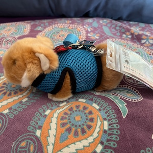 ESSA Golden Hamster Emotional Support Plush Stuffed Animal Personalized ...