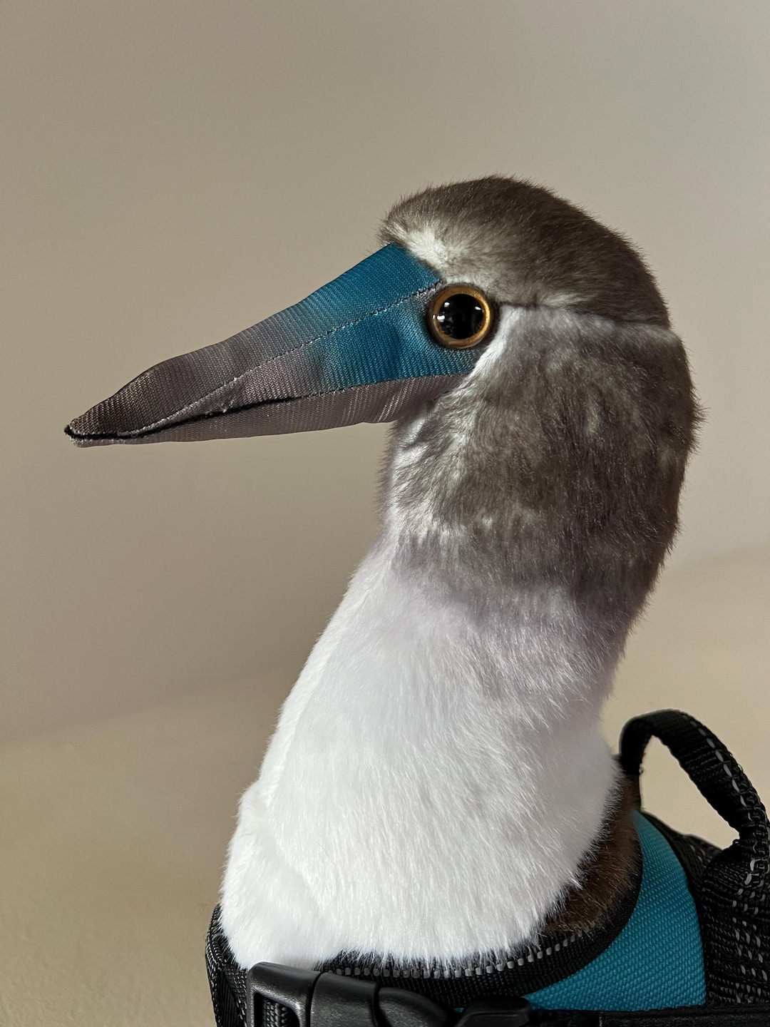 ESSA Blue Footed Booby Sea Bird Emotional Support Plush Stuffed Animal ...