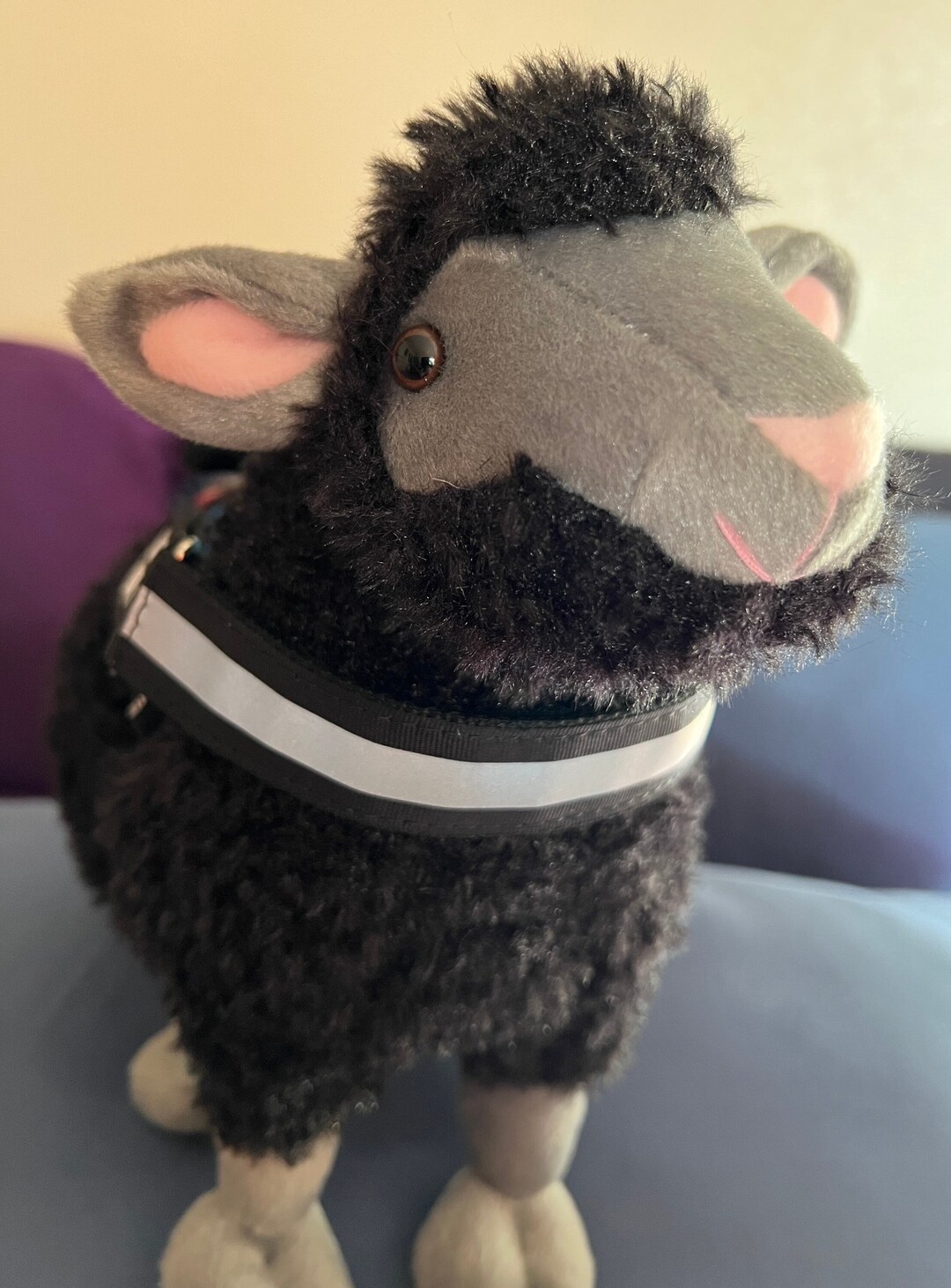 ESSA Black Sheep Emotional Support Plush Stuffed Animal Personalized ...