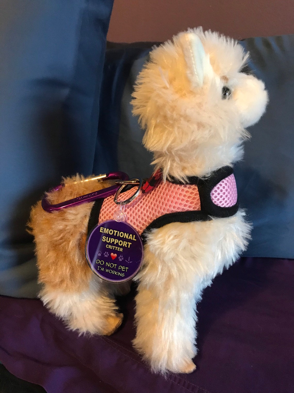 Emotional Support Drama Llama Stuffed Animal Plushie Toy | Etsy