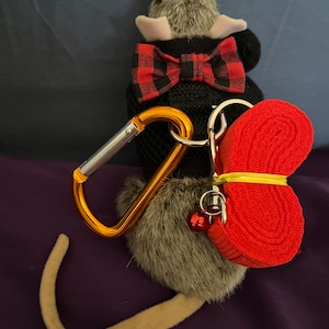 ESSA Rat Grey Emotional Support Plush Stuffed Animal Personalized Gift ...