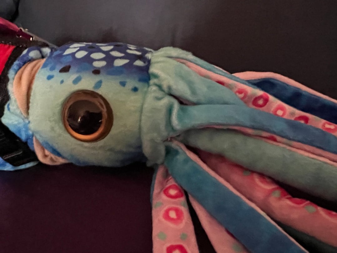 Emotional Support Squid Plush Stuffed Animal Personalized Gift Toy - Etsy