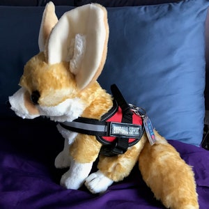 ESSA Fennec Fox Emotional Support Plush Stuffed Animal Personalized ...