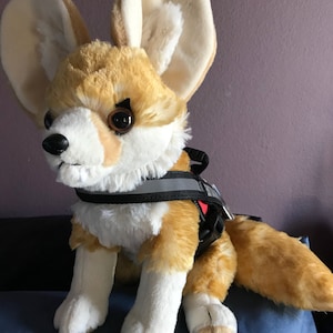 ESSA Fennec Fox Emotional Support Plush Stuffed Animal Personalized ...