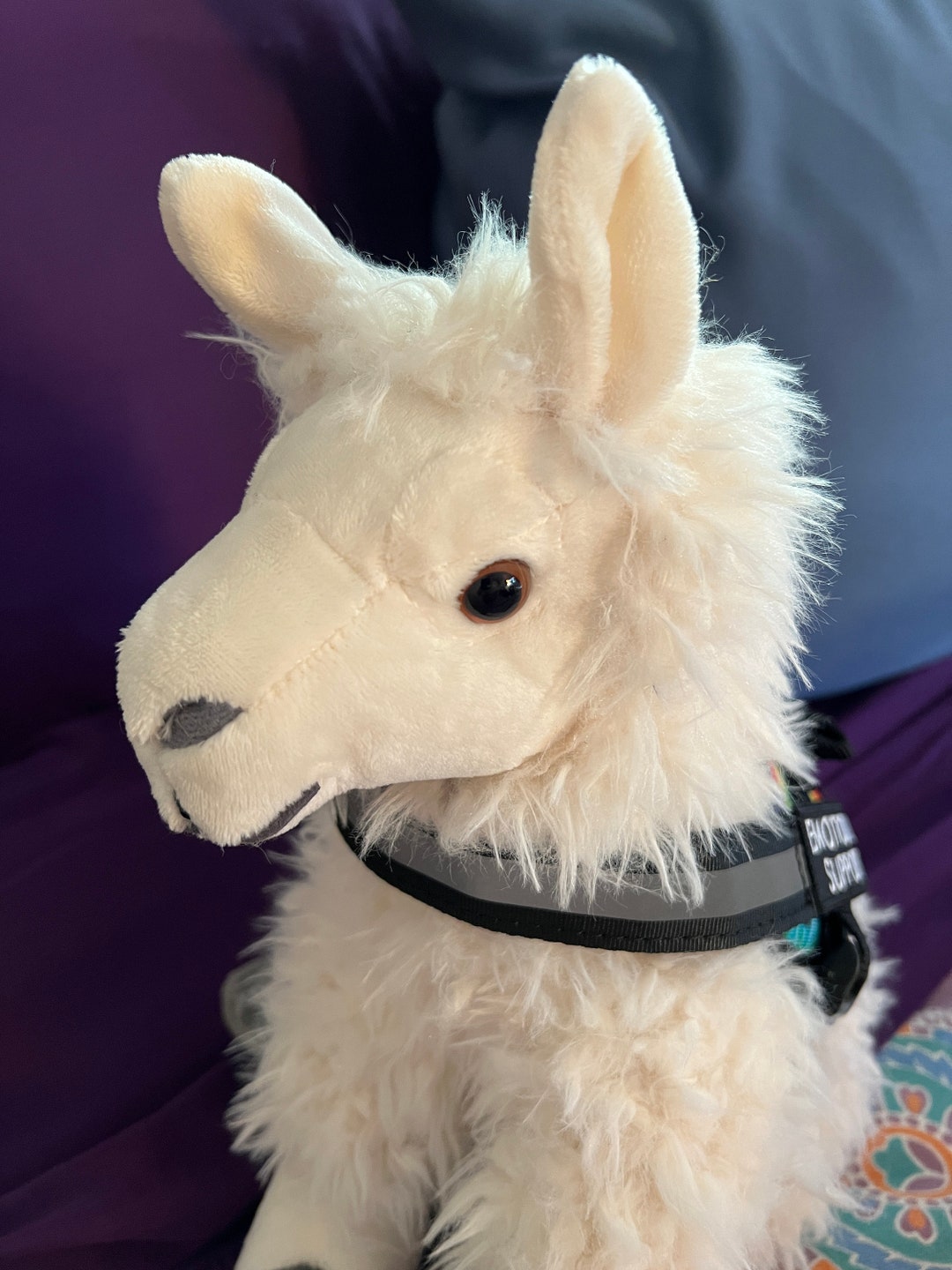 ESSA Drama Llama Alpaca Emotional Support Plush Stuffed Animal ...