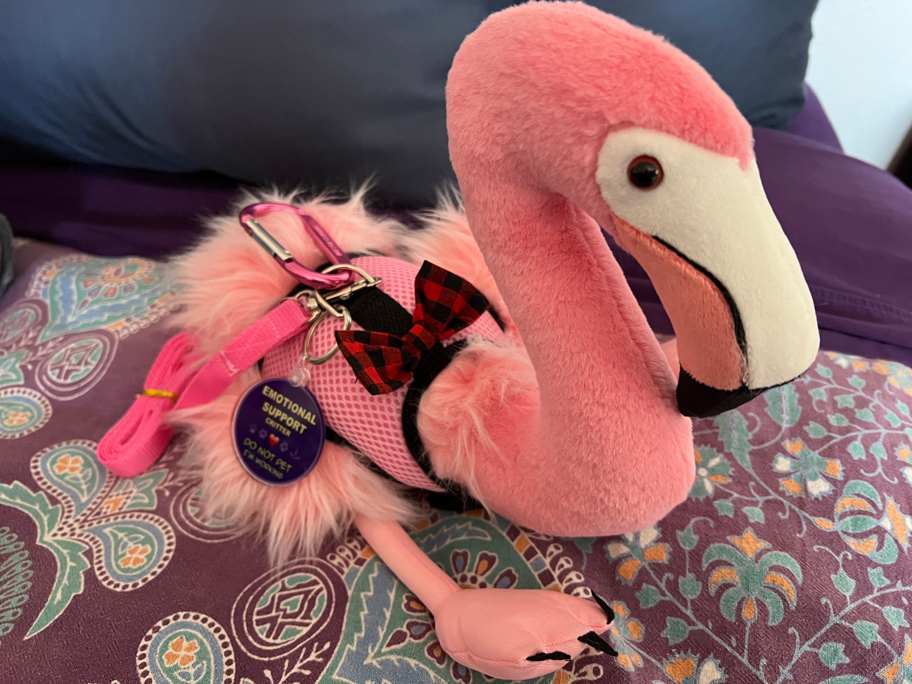 Giant flamingo stuffed animal store