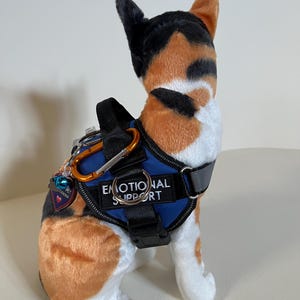 ESSA Calico Cat Emotional Support Plush Stuffed Animal Personalized ...