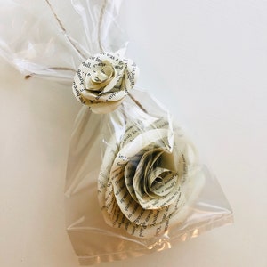 Book Page Roses | Book Page Decor | Book Page Centerpieces | Book Lover ...