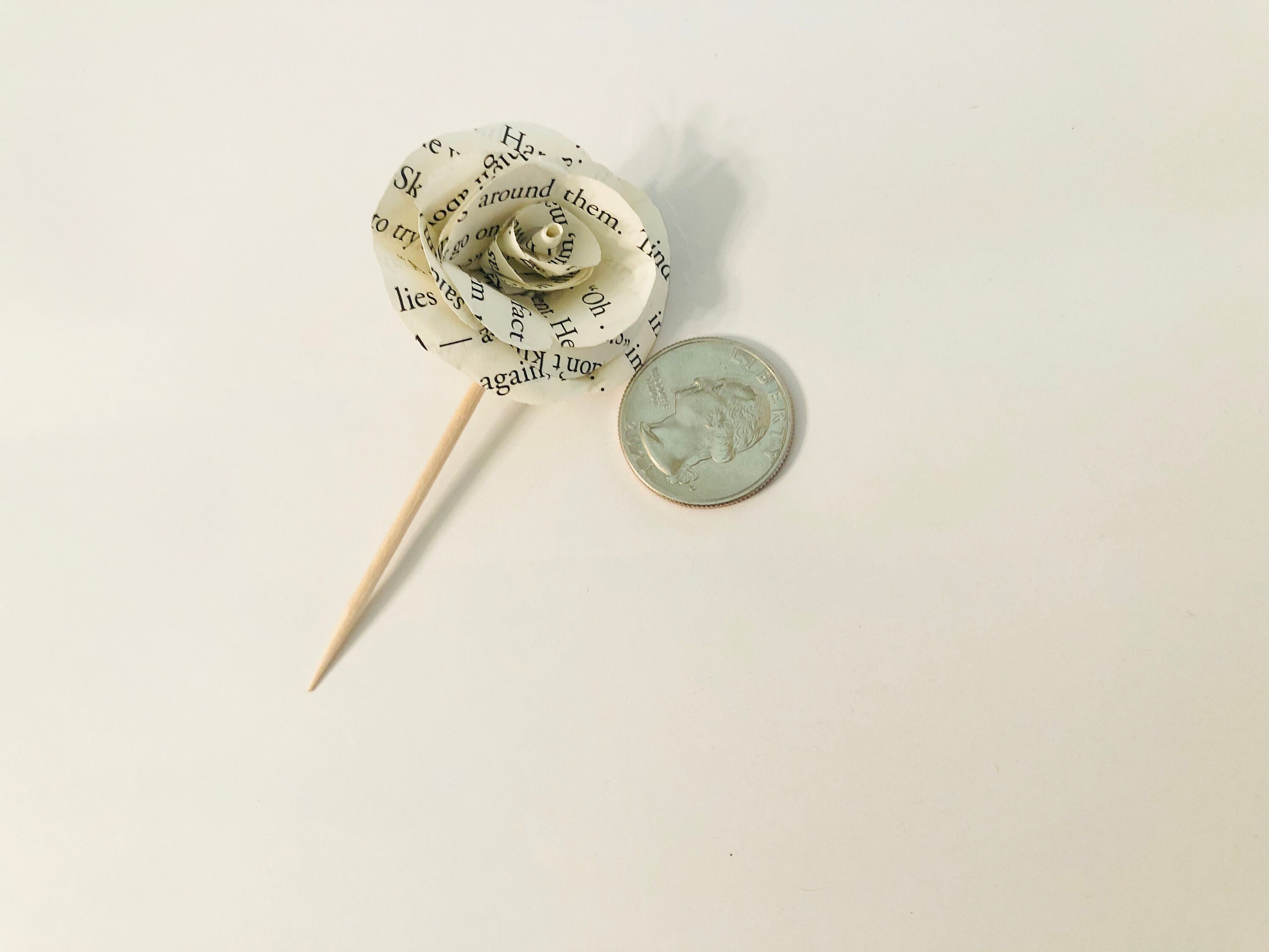 Cupcake Topper • Toothpick Topper • Book Page Topper • Book Page Party ...