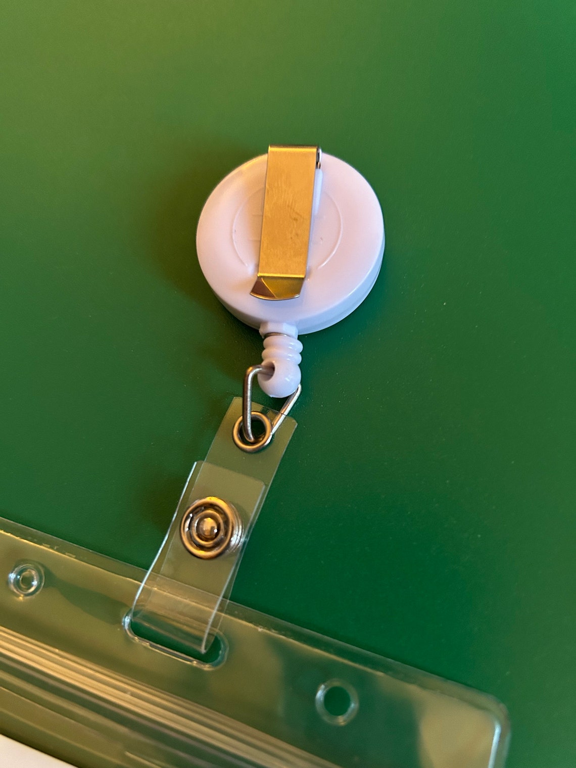 Badge Reel to Add to Your Lanyard Order Retractable With Belt - Etsy