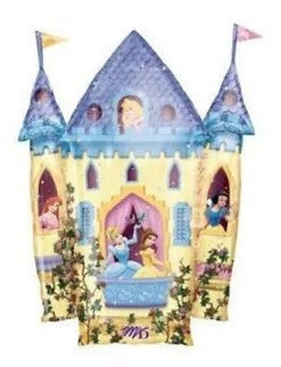 Disney Princess Castle Balloon 35 Jumbo Castle Foil Balloon - Etsy