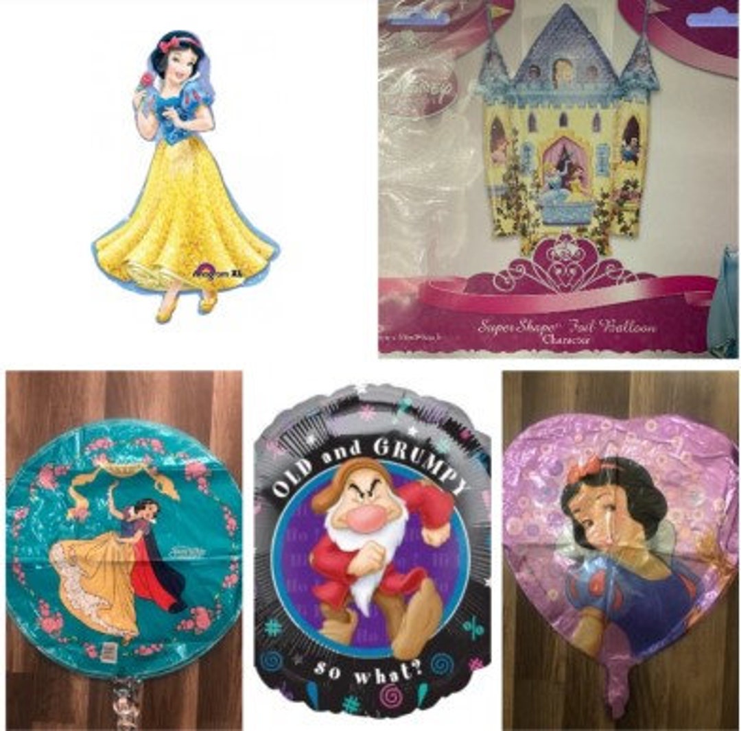 Snow White Balloons Disney Princess Balloons - Etsy