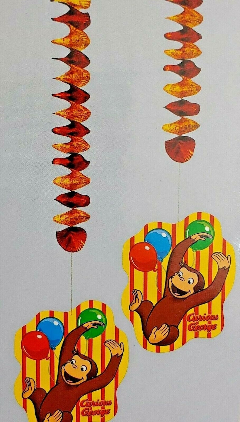 Curious George Party Supplies and Balloons , U Pick - Several Options ...