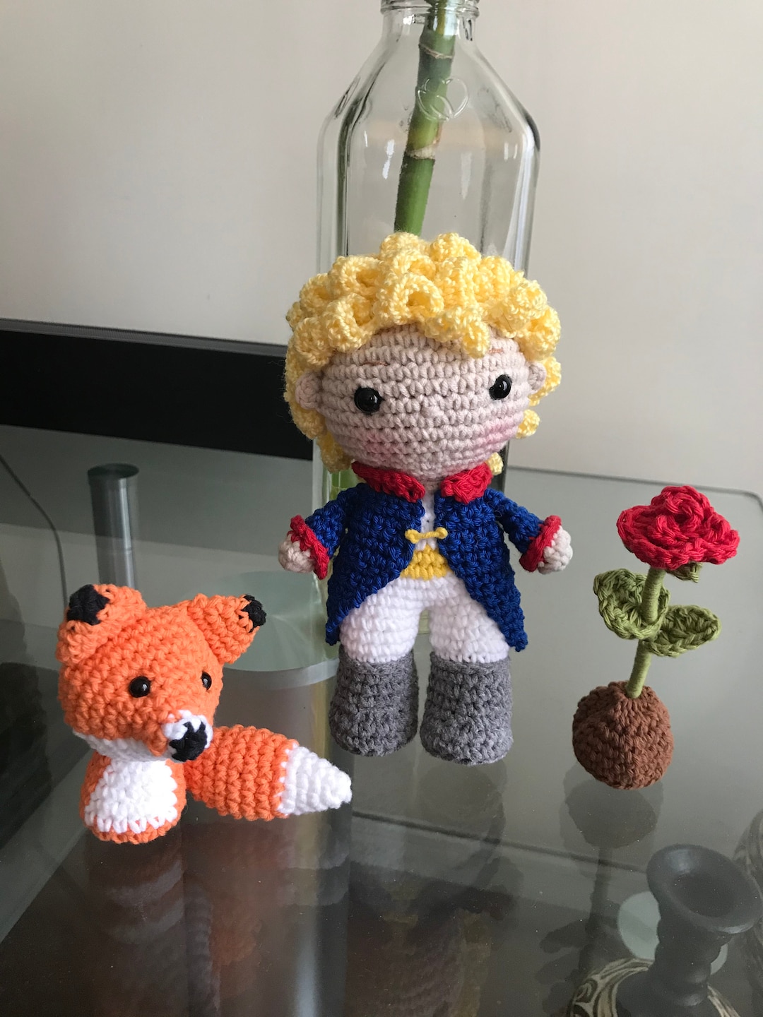 The Little Prince Crochet Toy Pack, Little Prince Stuff, Little Prince ...