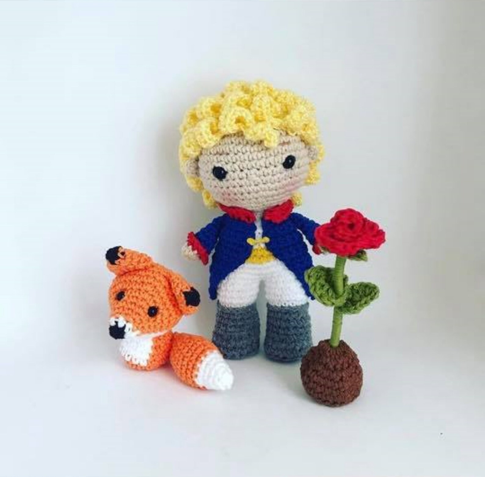 The Little Prince crochet toy pack Little prince stuff - Etsy.de