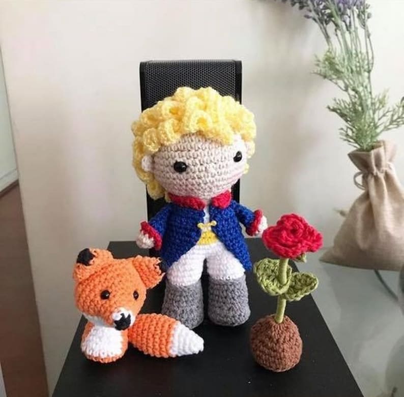 The Little Prince crochet toy pack, Little prince stuff, Little Prince ...