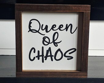Queen of Chaos | Etsy