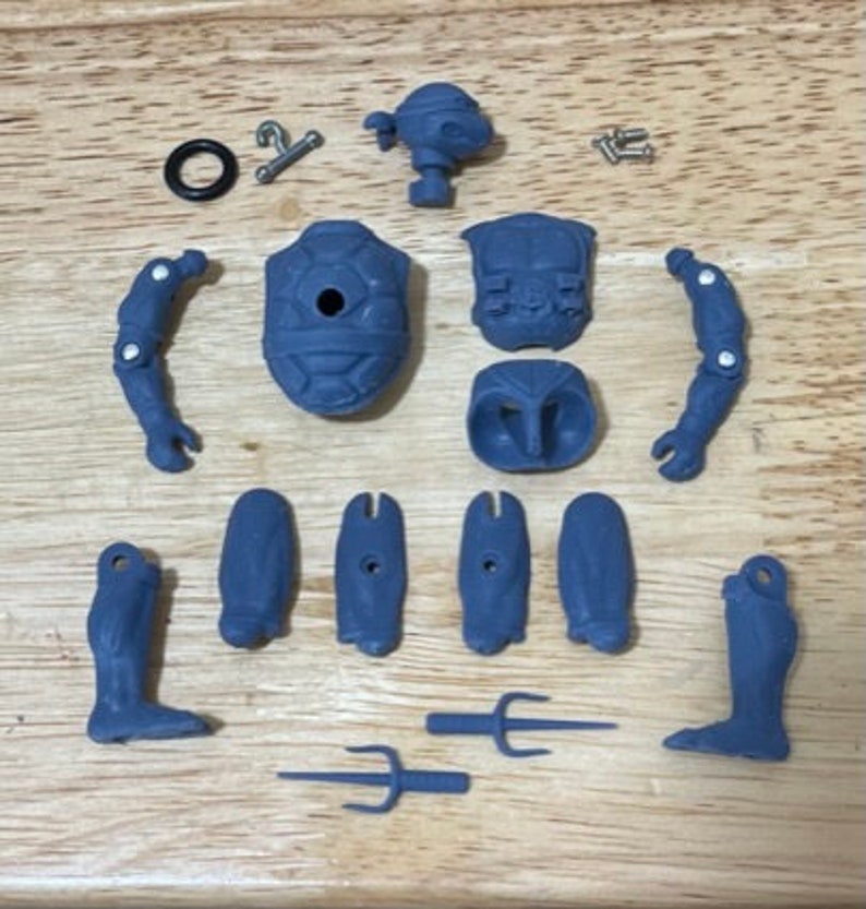 TMNT Raphael G.I. Joe Style Action Figure O-ring Kit - Etsy