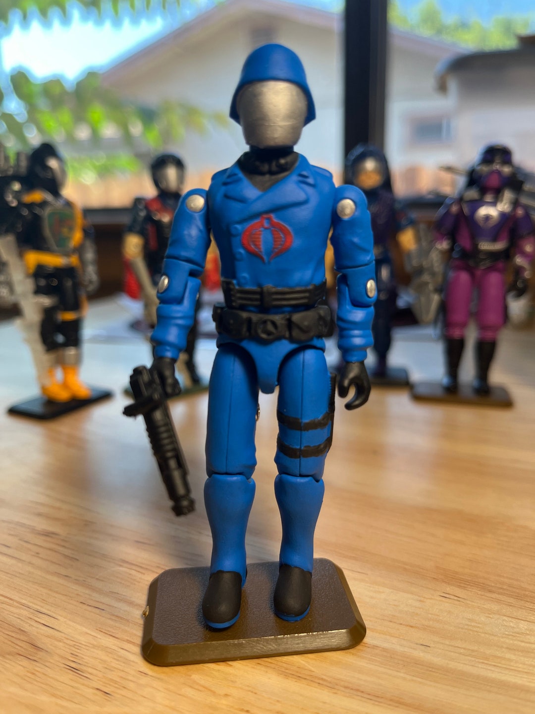 Painted Cobra Commander - Etsy