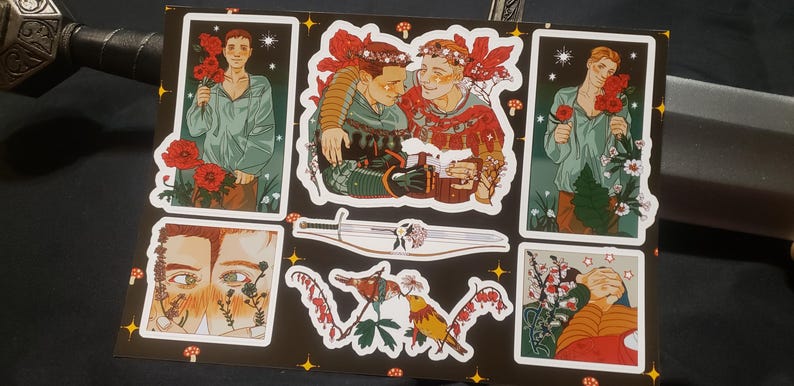 Hansry Sticker Sheet :) - Etsy