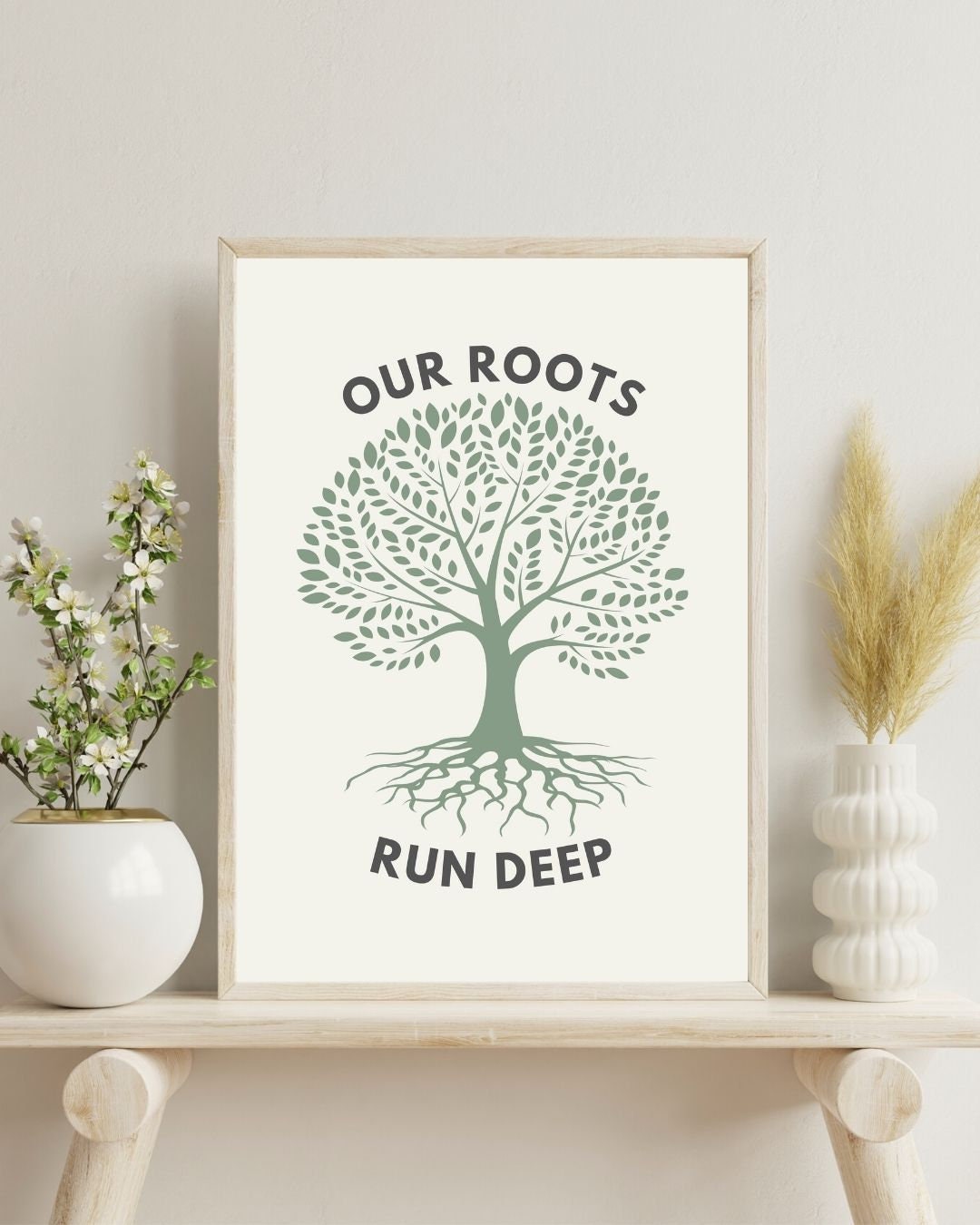 Our Roots Run Deep Art Printdigital Print Artdigital Print Giftwall Art Digital ...