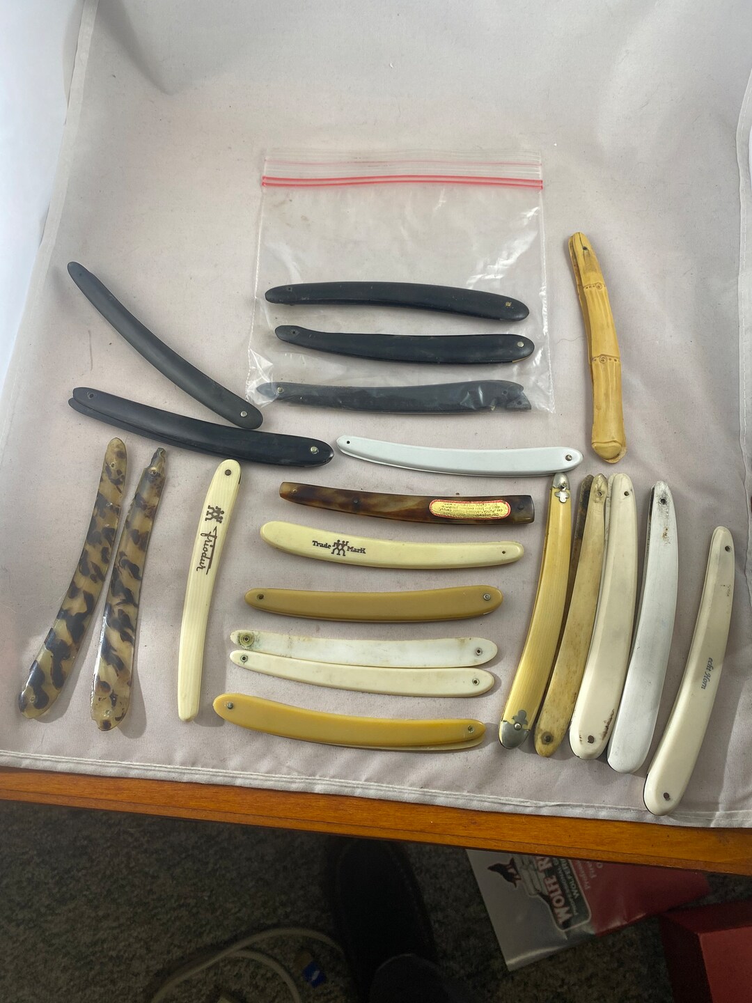 25 Pairs of Straight Razor Scales - Etsy