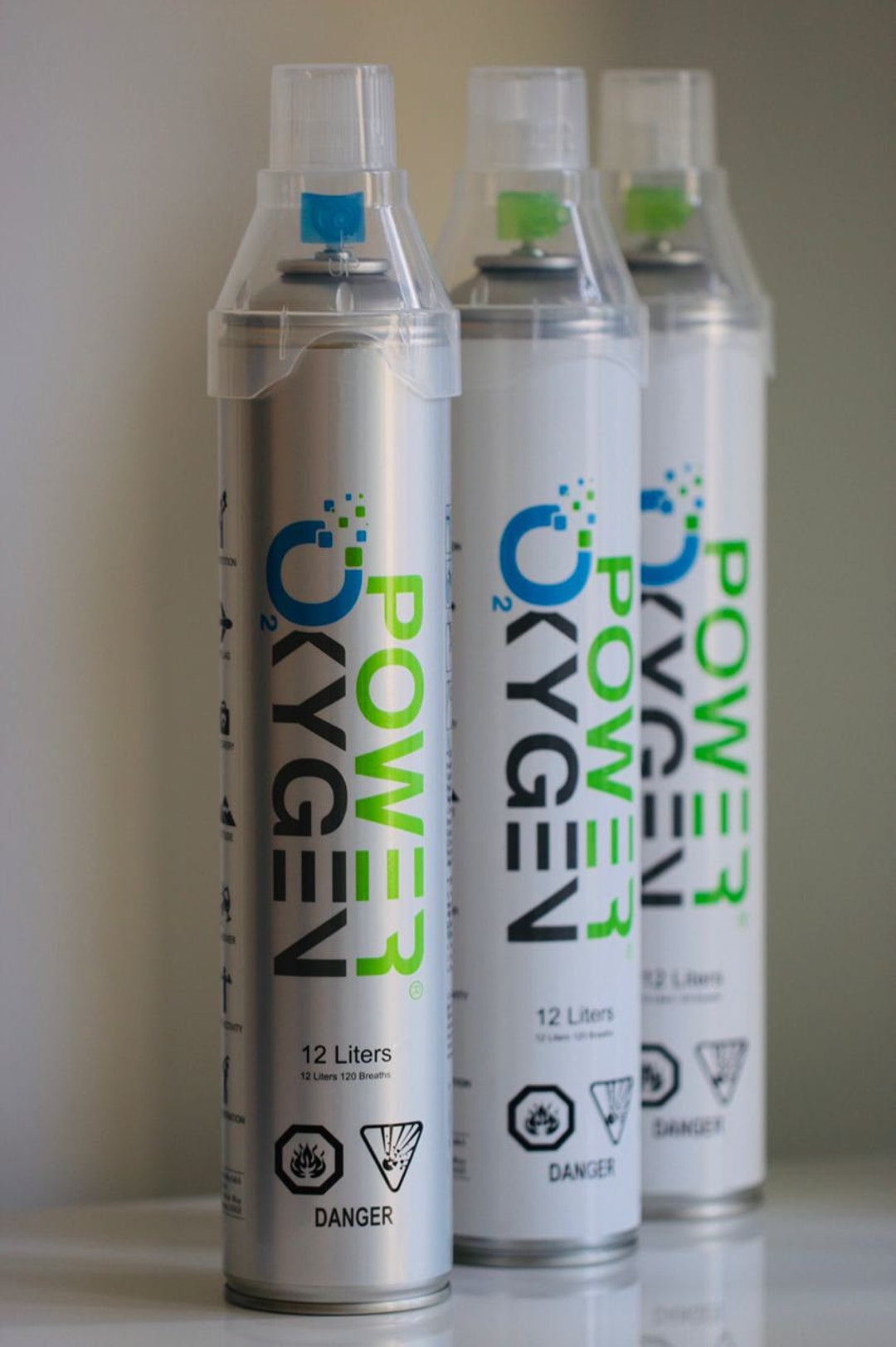 Power Oxygen 99.5% Pure Oxygen Portable Recreational Oxygen Can ...